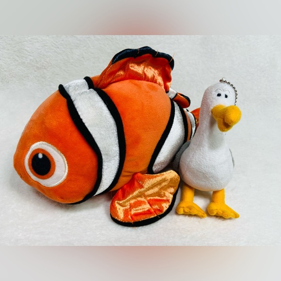 Disney | Toys | Disney Pixar Disney Store Finding Nemo Plush Seagull ...